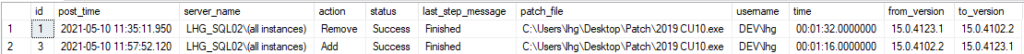 SQL Server patching - Performance Store SQL Server patching - Performance Store